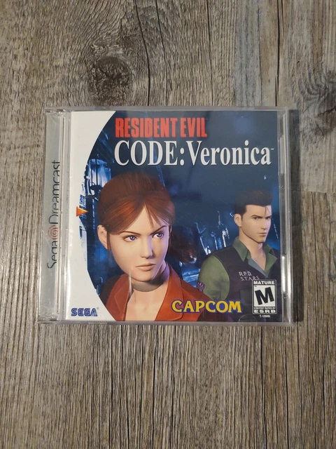 SEGA DREAMCAST RESIDENT Evil : Code Veronica COMPLETE Game MINT ...