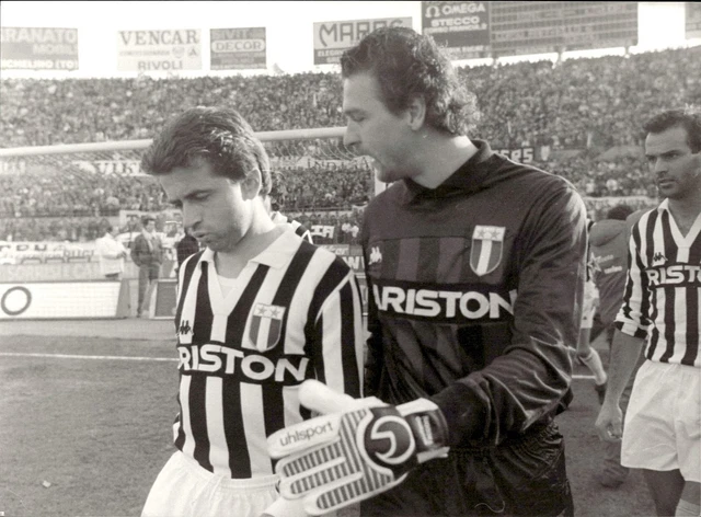 FOTO ORIGINALE D'AGENZIA calcio Juventus Tacconi Vignola EUR 15,00 ...