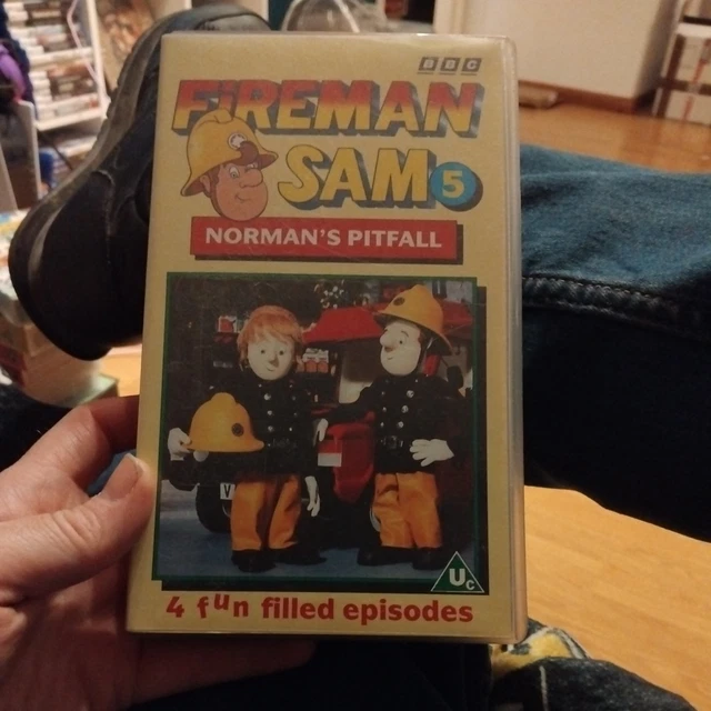 FIREMAN SAM 5 - Norman’s Pitfall VHS Cassette Tape - BBC 1990 £8.64 ...