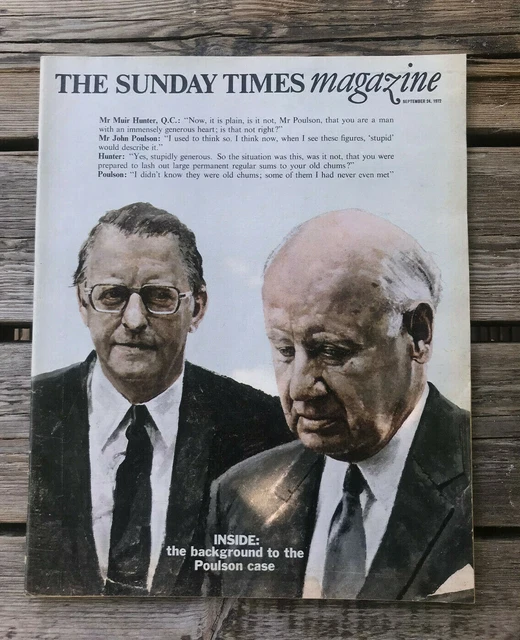 THE SUNDAY TIMES Spurs 20th-Century Fox, Poulson People, 24 September ...