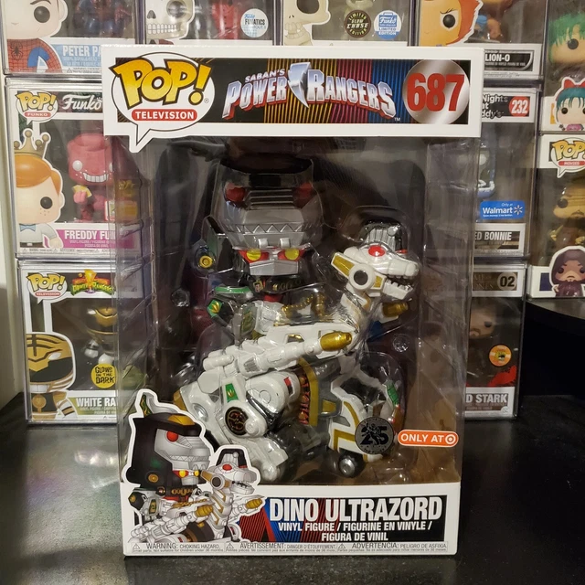 FUNKO POP! POWER Rangers 10" Inch Dino Ultrazord #687 Target Exclusive ...