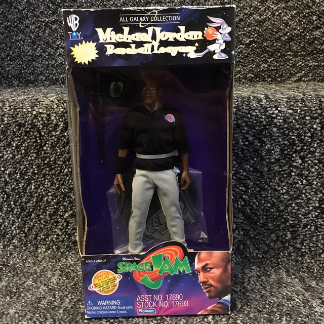 SPACE JAM PLAYMATES Action Figure Michael Jordan Baseball League *Used ...