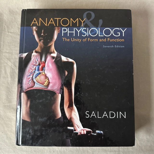 ANATOMY & PHYSIOLOGY: The Unity of Form and Function by Saladin 7th ...