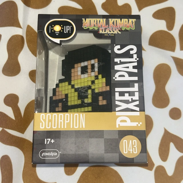 FIGURINE PIXEL PALS Mortal Kombat Klassic Scorpion 043 / Neuf Sous ...