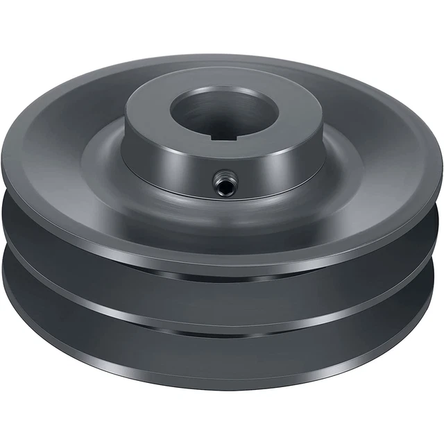 MECHANICAL BELT PULLEY Single/Double Groove Web Sheave Bored-To-Size ...