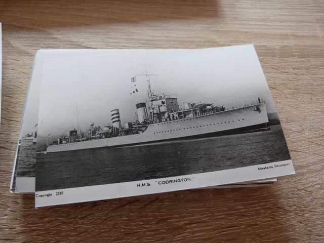 PHOTO: BRITISH ROYAL Navy destroyer HMS CODRINGTON (70.548) EUR 1,43 ...