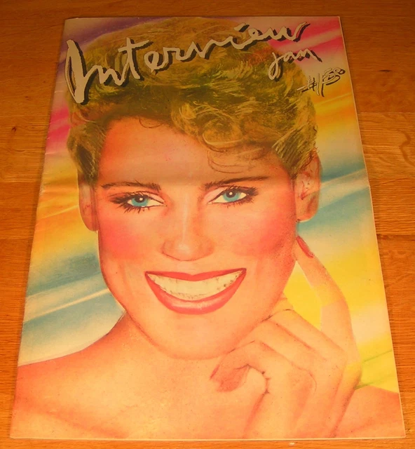 ANDY WARHOL INTERVIEW Magazine, Jan 1980, Linda HUTTON $35.00 - PicClick CA