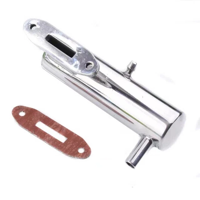 ALLOY RC EXHAUST Pipe For TOKI 15 CLASS ENGINE NITRO Model Aircraft ...