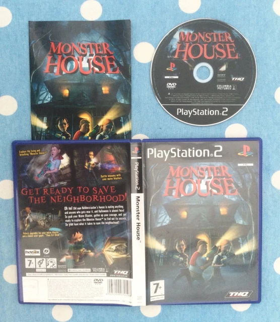 🌟MONSTER HOUSE🌟PLAYSTATION🌟PS2🌟COMPLETE🌟UK SELLER🌟FAST Uk🇬🇧Postage🌟 £9. ...