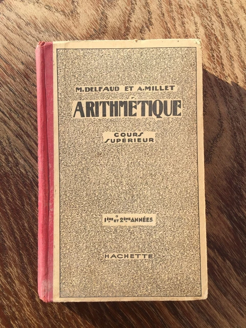 LA DEUXIÈME ANNÉE d'Arithmétique 1933 EUR 15,00 - PicClick FR