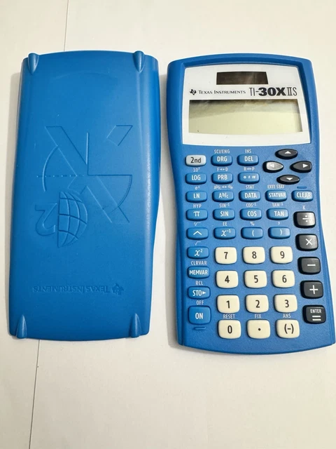 TEXAS INSTRUMENTS TI-30X IIS Scientific Calculator & Cover $12.51 ...