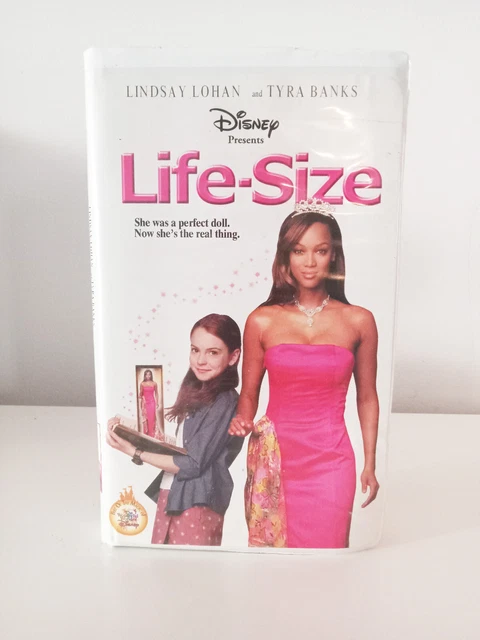 LIFE-SIZE (VHS CLAMSHELL 2000) Tyra Banks and Lindsay Lohan $19.99 ...