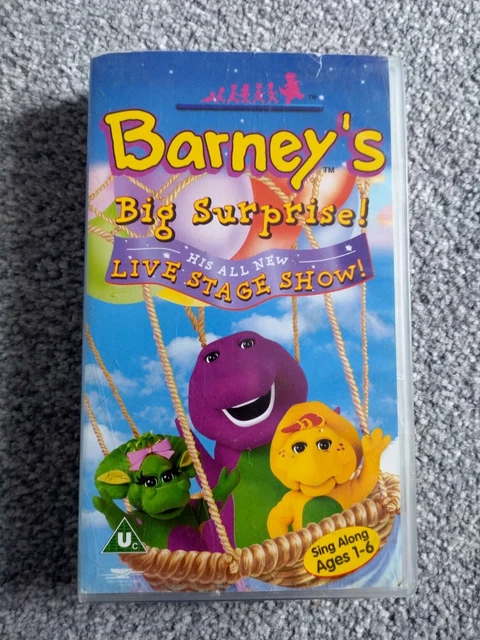 BARNEY'S BIG SURPRISE His All New Live Stage Show (1998) VHS PAL ...