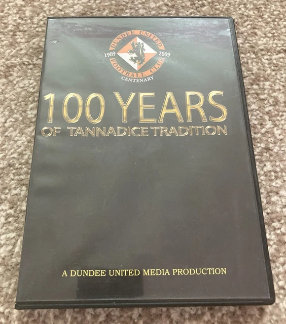 DUNDEE UNITED FOOTBALL Club 100 Years of Tannadice Tradition (2009) DVD ...