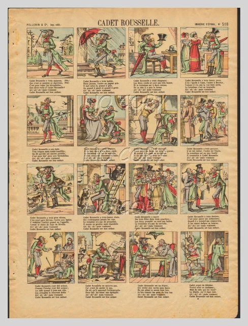 IMAGE IMAGERIE D'ÉPINAL 518 CADET ROUSSELLE EUR 9,90 - PicClick FR