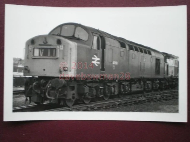 PHOTO CLASS 40 Diesel Loco No 40 158 £1.85 - PicClick UK