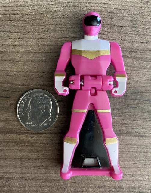 POWER RANGERS SUPER Megaforce Pink Zeo Ranger Key 2.5-Inch [Loose] £15. ...