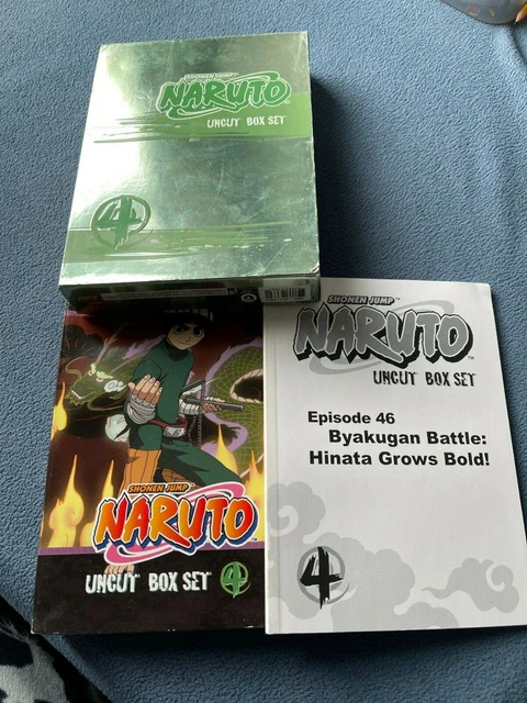 NARUTO SHONEN JUMP Uncut Box Set #4 COMPLETE Anime EUR 33,00 - PicClick FR