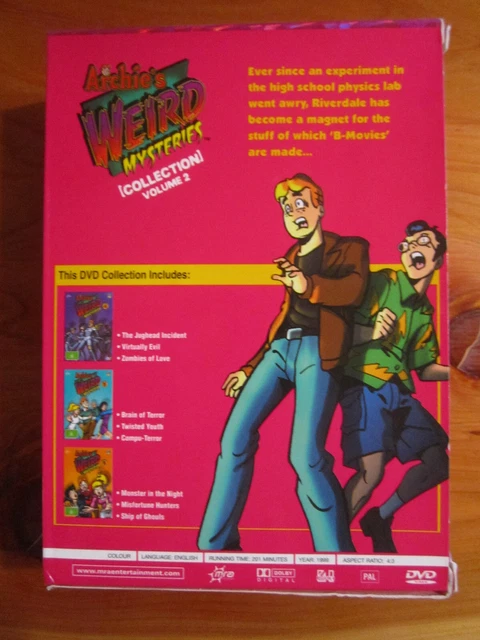 DVD ARCHIE'S Weird Mysteries Collection Box Set Great ** Must See ...