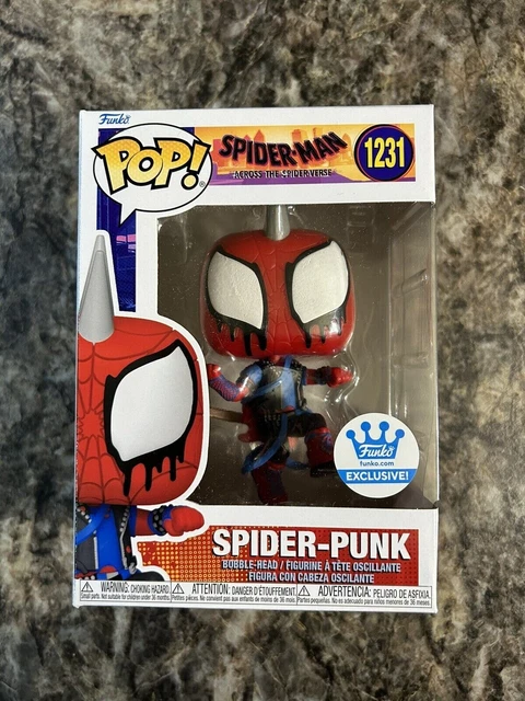 FUNKO POP! SPIDER-PUNK Marvel Spider-Man Across The Spider-Verse 1231 ...