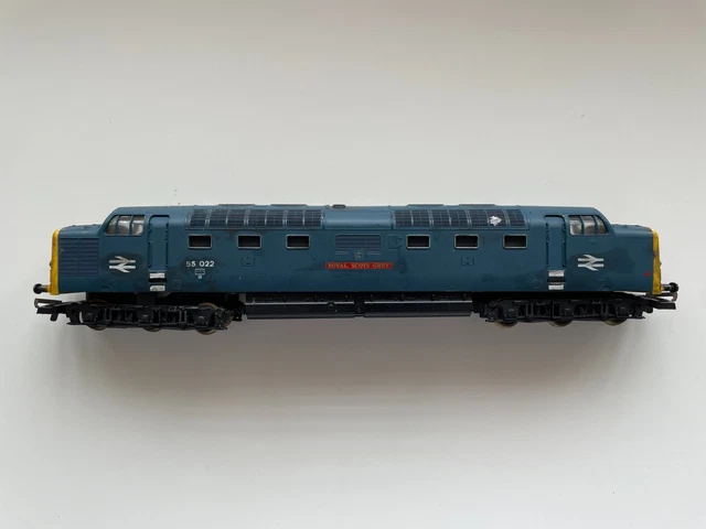 LIMA CLASS 55022 Royal Scots Grey Br Locomotive Weathered Oo Gauge ...