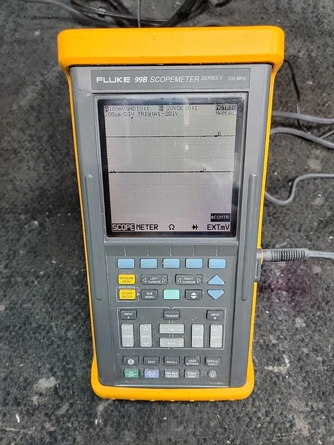 PRICE DROP! FLUKE 99B ScopeMeter Series II 100MHz Oscilloscope $733.95 ...