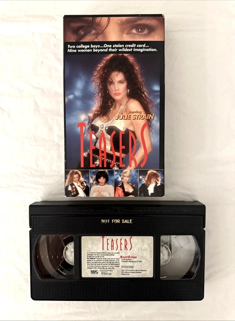 TEASERS VHS VERY Rare Julie Strain NightVision Out Of Print Not On DVD ...