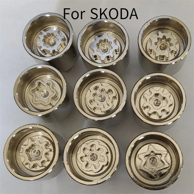 SKODA SECURITY MASTER Locking Wheel Nut Key Bolt Matching Match Service ...