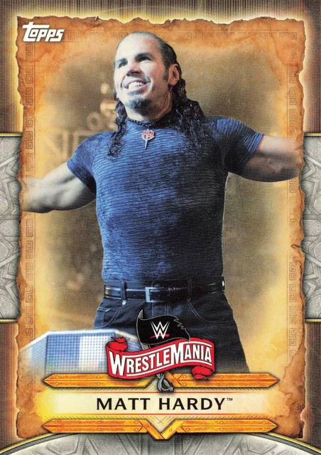 MATT HARDY 2020 Topps Road to WrestleMania #WM-35 EUR 1,90 - PicClick FR