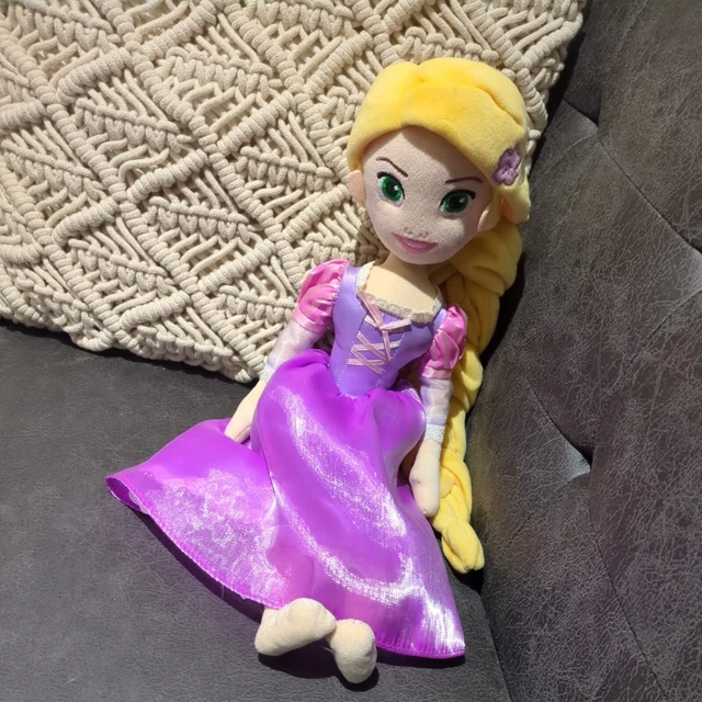 DISNEY PRINCESS TANGLED Rapunzel Doll Plush Toy £12.99 - PicClick UK