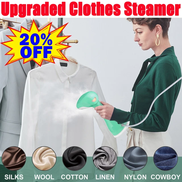 2026 HANDHELD GARMENT Clothes Steamer Handy Steam Max Pro Green/White ...