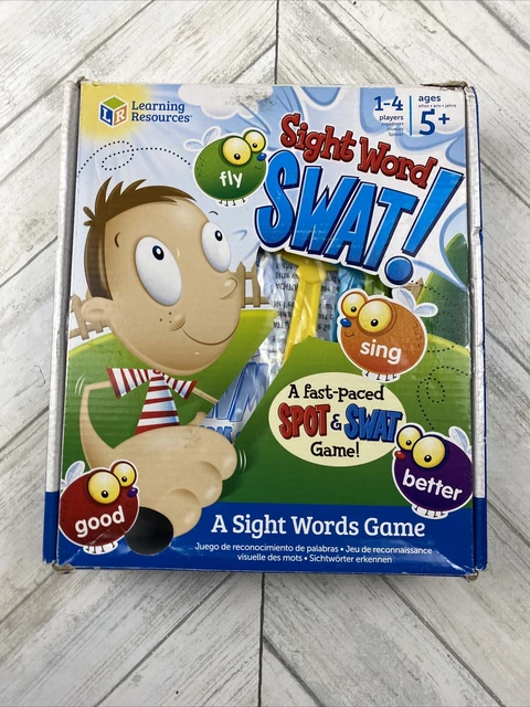 NEW - LEARNING Resources Sight Word Swat! - A Sight Words Game - Ages 5 ...