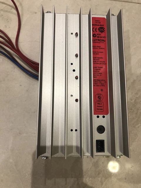 LUTRON HOMEWORKS 8 Series Dimmer Module HW-RPM-4U-230-CE $102.38 - PicClick