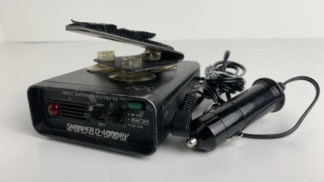 VINTAGE AUTOTRONICS SNOOPER D-4000 RV Multi Band Radar Detector $24.50 ...