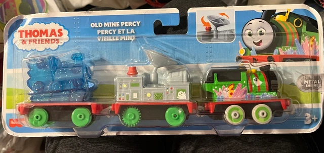 THOMAS AND FRIENDS Old Mine Percy Die Cast Push Along Train Toy New $14 ...