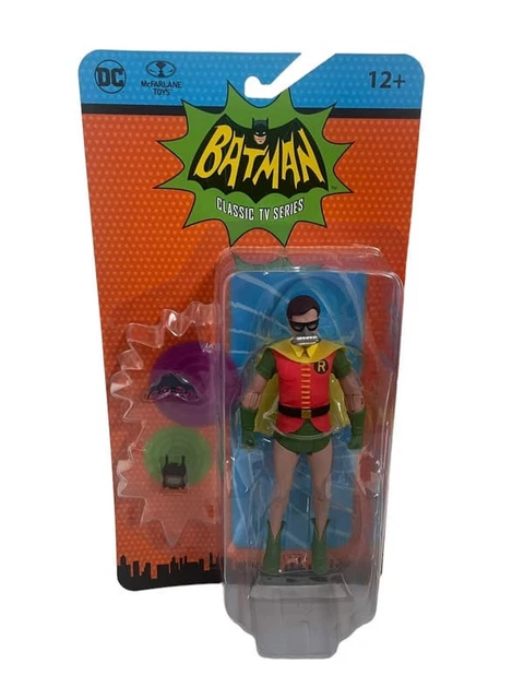 FIGURINE DC COMICS Retro Batman Classic Tv Series Robin with Oxygen ...