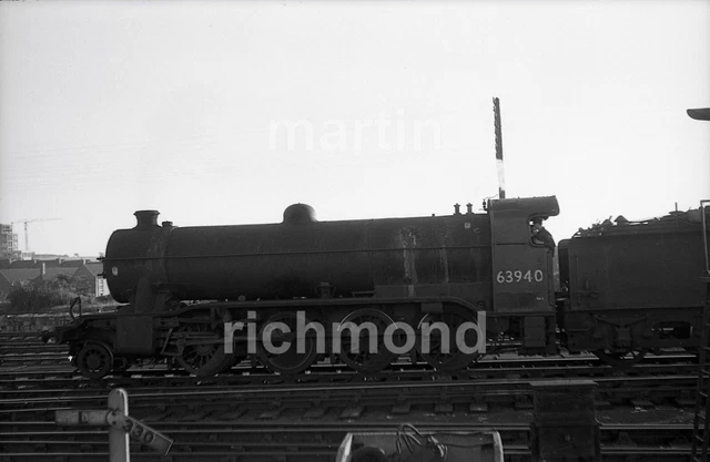 GRANTHAM GRESLEY CLASS O2 2-8-0 63940 27.7.63 35mm Railway Negative ...