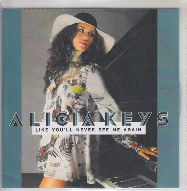 ALICIA KEYS - Like You'll Never See Me Again (2008,Promo) vg £11.00 ...