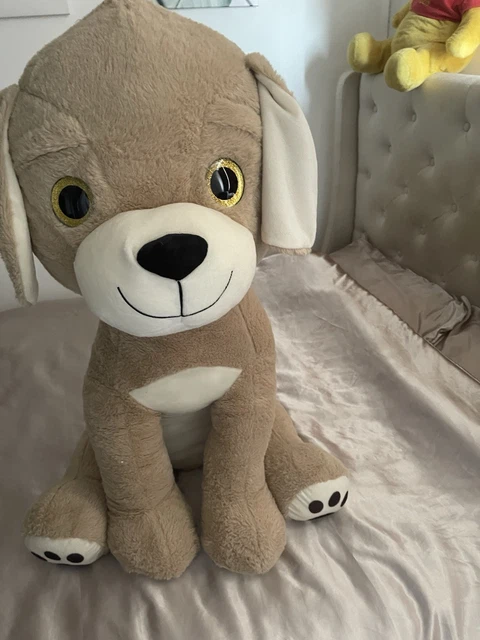 BEIGE BROWN BRAND new extra large dog plush soft toy. £42.30 - PicClick UK