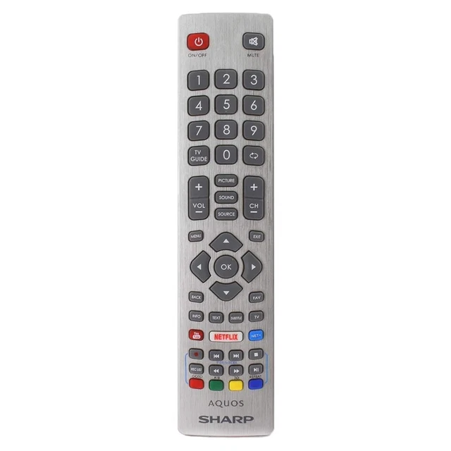 NEW ORIGINAL SHW/RMC/0115 For SHARP AQUOS Smart TV Remote Control LC ...
