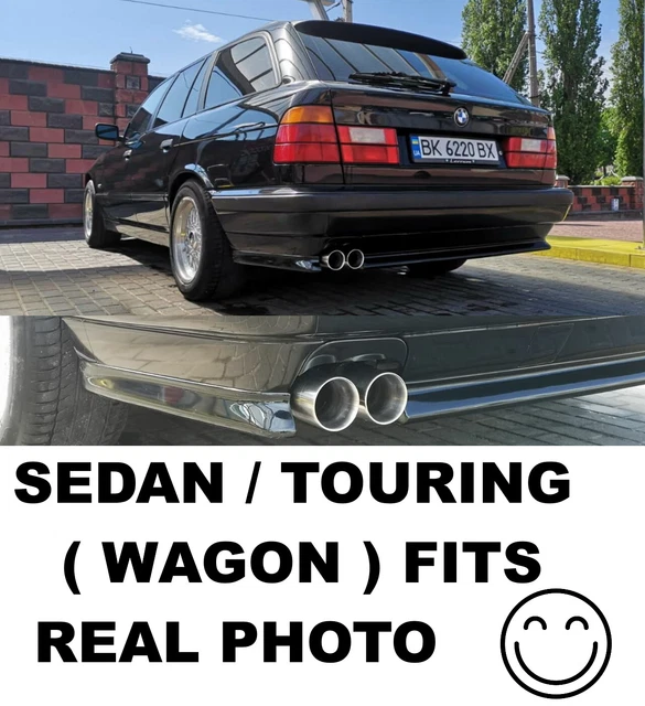 ABS PLASTIK BMW E34 MTECH REAR SPOILER LIP BUMPER SPLITTER $350.00 ...