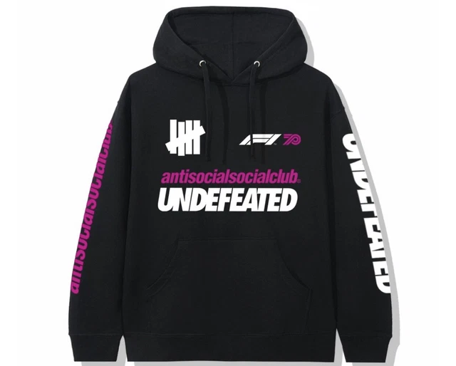 ASSC X UNDFTD X F1® - Black Hoodie XXL Anti Social Social Club Rare *In ...