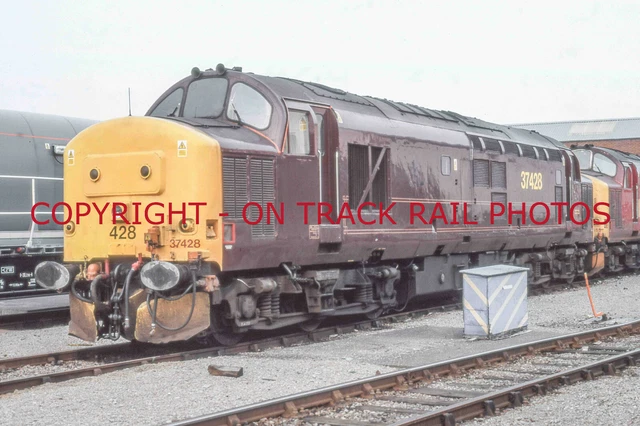 UK RAILWAY PHOTOGRAPH Of Class 37 Locomotive 37428. Rm37-2059 £1.70 ...