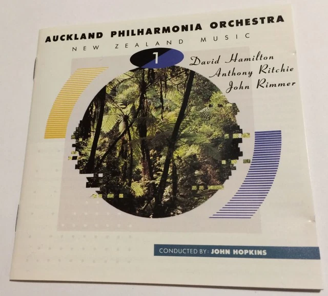 AUCKLAND PHILHARMONIA DAVID Hamilton ANTHONY RITCHIE John Rimmer CD ...