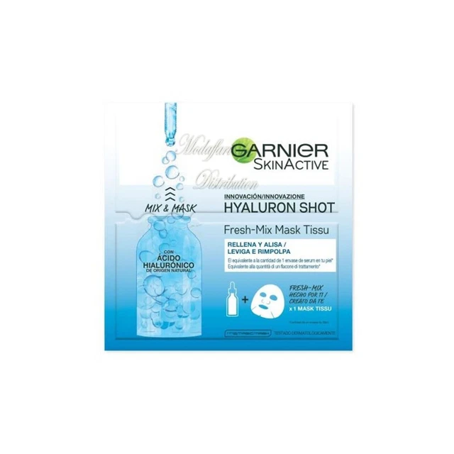 GARNIER SKINACTIVE MIX & Masque | Shot Hyaluron | Fresh-Mix Mask Tissu ...