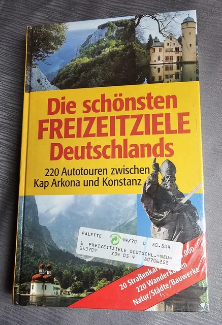 DIE SCHÖNSTEN FREIZEITZIELE Deutschlands Straßenkarten Wanderkarten Natur Städte EUR 2,99 ...