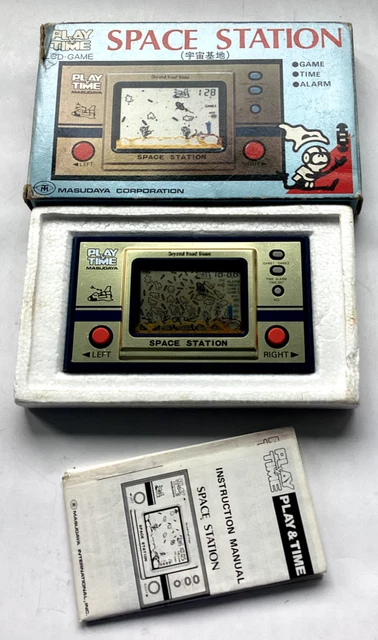 VINTAGE RARE 1982 PLAY & TIME SPACE STATION LCD games (Very Good ...