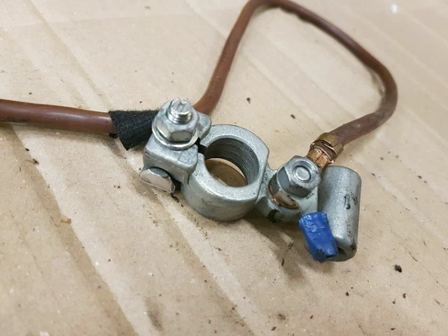 2010-2015 VW TRANSPORTER T5 Negative Battery Terminal Clamp Earth Cable ...