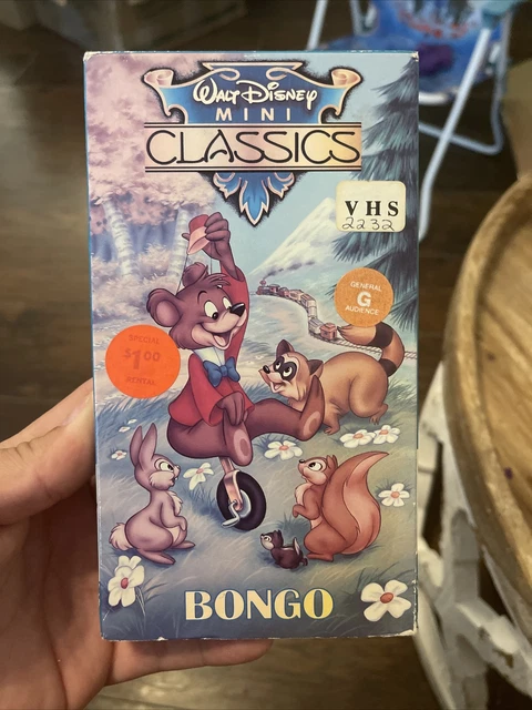 VHS WALT DISNEY Mini Classics - Bongo (VHS, 1991) EUR 11,04 - PicClick FR