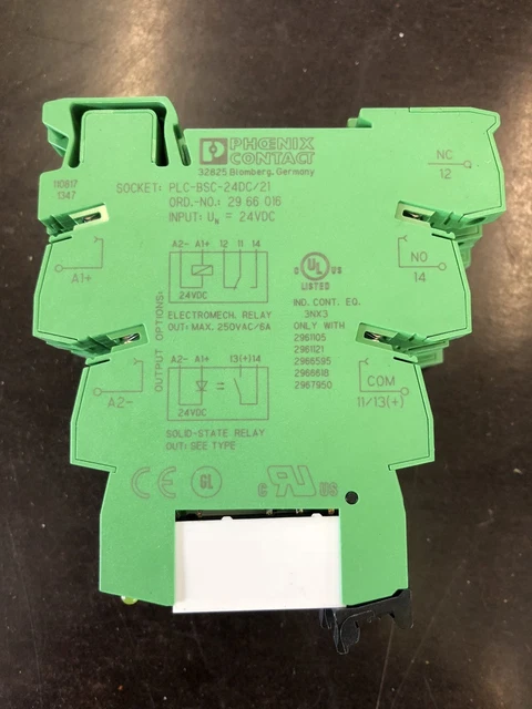 RELAY MODULE PLC-RSC-24DC/21 AU Phoenix contact PLC-RSC-24DC/21AU - 6 ...